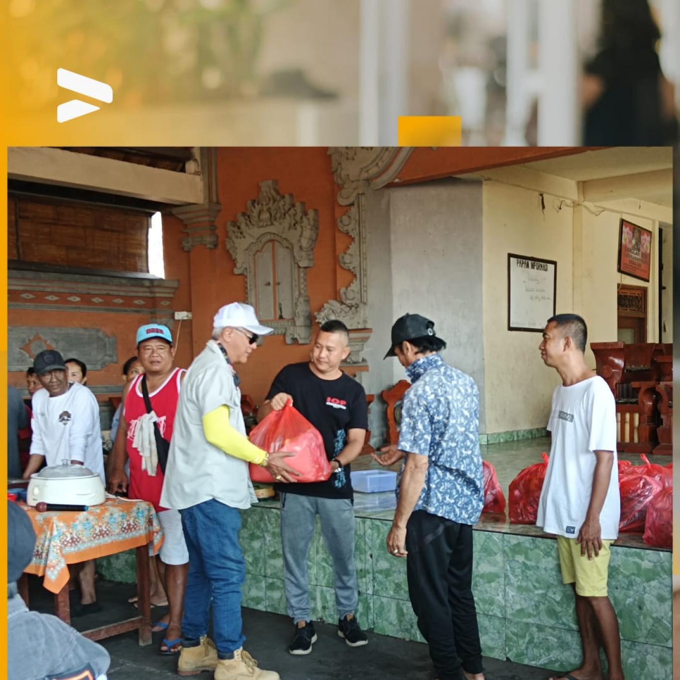 KOMUNITAS BALI RIDER HARLEY (BRO) SALURKAN BANTUAN SEMBAKO KEPADA ...