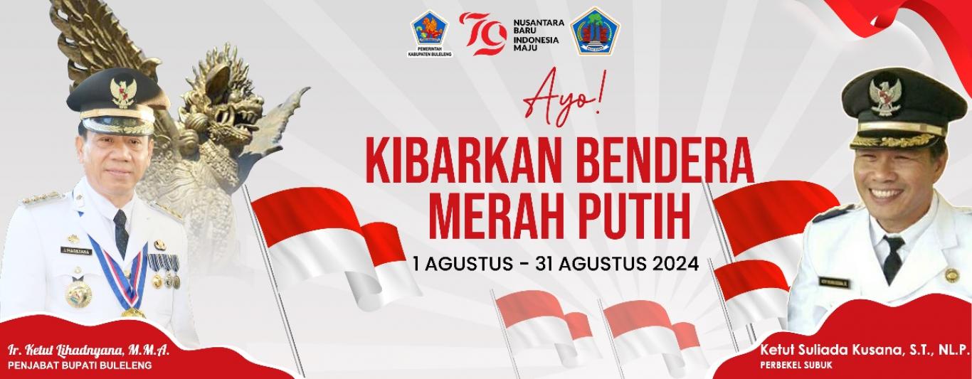KIBARKAN BENDERA MERAH PUTIH - Website Desa Les